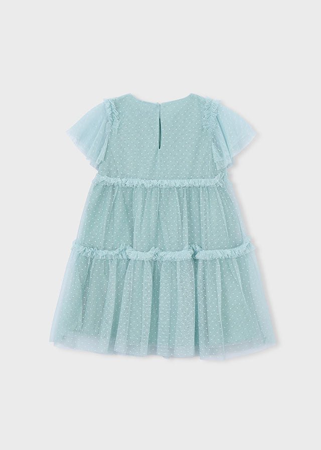 Girls Tulle Plumeti Dress – CottonKids.ie