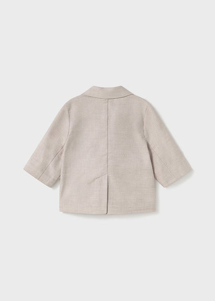 Newborn Boy Beige Blazer – CottonKids.ie