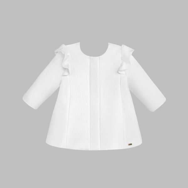 Girl White Angel Christening Coat. – CottonKids.ie